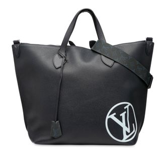 Louis Vuitton Blue Taurillon East Side Tote GM