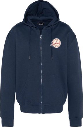 Schott NYC Schott Nyc, Homme, Sweatshirts et sweats &agrave; capuche, Bleu, Taille: XL SweaT-shirt zipp&eacute; &agrave; capuche baseball