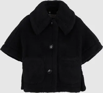 Max Mara Manteau Cape Newterzo1 Black, Max Acces