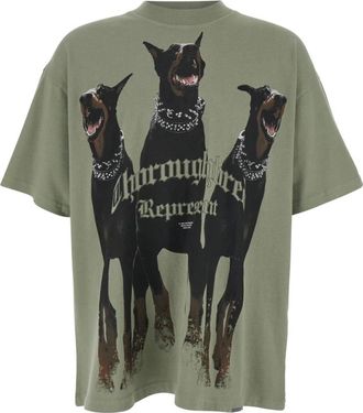 Represent Represent, Homme, Tops, Vert, Taille: XL Thoroughbred T-Shirt