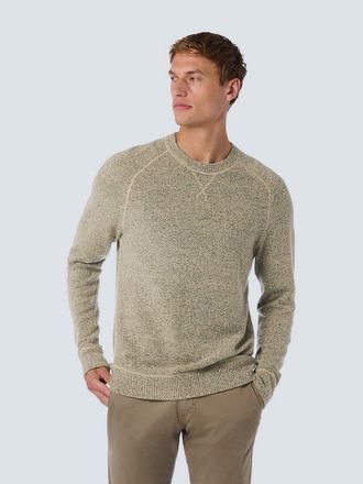 No Excess Strickpullover in melierter Optik