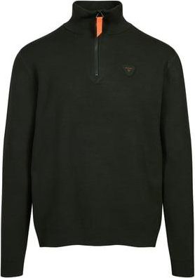 Gertrude Pull droit &agrave; col montant zipp&eacute; &agrave; logo