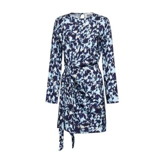 Silvian Heach Kleid mit seitlicher Schleife - - Dresses - Damen - Blau - L