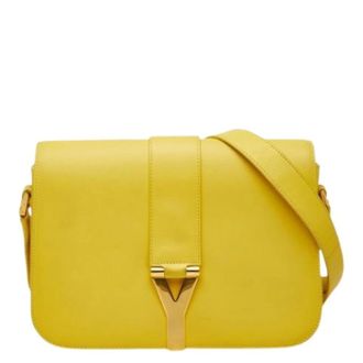 Saint Laurent Pre-owned Vintage Schultertasche - - Pre-owned - Damen - Gelb - ONE SIZE