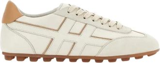 Hogan Femme, Chaussures, Blanc, Taille: 38 1/2 EU Baskets Poliestere