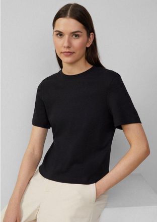 s.Oliver T-Shirt mit &uuml;berschnittenen Schultern (Set, 2-tlg., 2er Pack) Rundhals-Ausschnitt, kurzarm