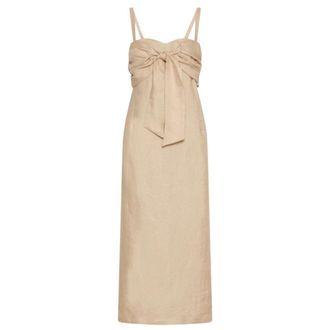Marella Midikleid - - Dresses - Damen - Beige - S