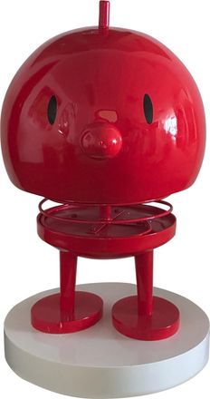 Hoptimist Giant, Wackelfigur & Gl&uuml;cksbringer Skandinavisch, Wohnzimmer Deko, B&uuml;ro Gadget, 58 x 58 x 90 cm, Giant, Red