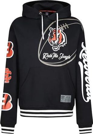 Recovered Clothing Cincinnati Bengals NFL Bengals Rule The Jungle Hoody Noir