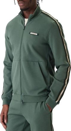 Emporio Armani Emporio Armani Ea7, Homme, Sweatshirts et sweats &agrave; capuche, Vert, Taille: L SweaT-shirt zipp&eacute;