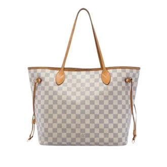 Louis Vuitton Pre-owned Neverfull MM - Femme - Pre-owned - Blanc - Taille: ONE Size