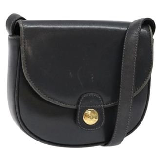 Celine Pre-owned Cuir sacs-celine - Femme - Pre-owned - Gris - Taille: ONE Size