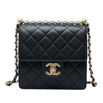 Chanel Pre-owned Vintage Crossbody Bag - - Pre-owned - Damen - Schwarzk - ONE SIZE
