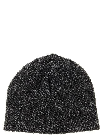 Maison Michel MA342328BM Sequin-Embellished Wool Beanie - Black