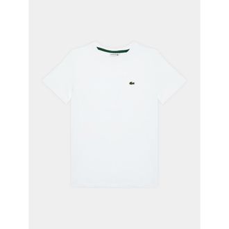 Lacoste T-Shirt TJ1122 Wei&szlig; Regular Fit