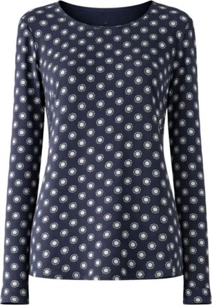 Max Mara Femme, Tops, Bleu, Taille: 38 FR Long Sleeve Shirt