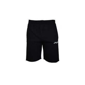 Off-white Bermuda-Shorts mit gesticktem Logo-Schriftzug - - Shorts - Herren - Schwarzk - XL
