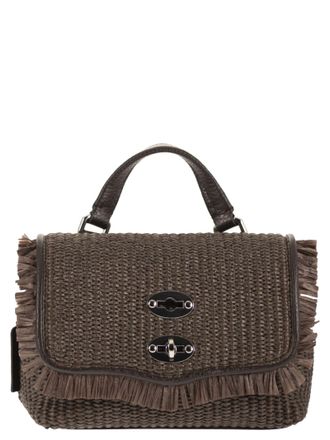 Zanellato Postina Vimini Sac &Agrave; Main Avec Franges B&eacute;b&eacute;