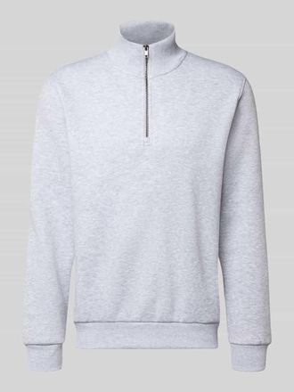 Jack & Jones Regular Fit Sweatshirt mit Troyer-Kragen Modell Bradley