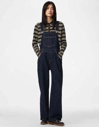 Pieces Pantalon en jean - Bleu moyen