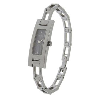 Gucci Pre-owned 3900L Quartz en Acier Inoxydable - Femme - Pre-owned - Noir - Taille: ONE Size