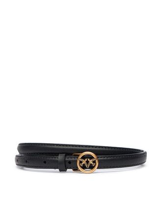 Pinko G&uuml;rtel Thin Belt H1 AI 25-26 PLT01 105481 A0F1 Schwarz
