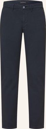 Strokesman's Strokesmans Piqu&eacute;-Chino Slim Fit blau