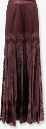 Zimmermann Valiant silk and lace blend long skirt - ZIMMERMANN - gender_Woman