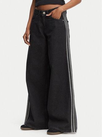 adidas Jeans Firebird Adilenium KD2905 Schwarz Wide Leg