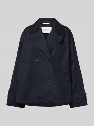Marc O'Polo Regular Fit Caban-Jacke aus reiner Baumwolle