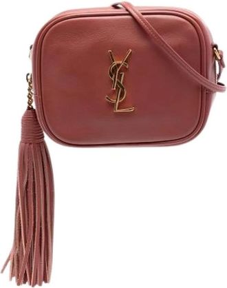 Saint Laurent Sac Bandouli&egrave;re Blogger Pre-owned - Femme - Pre-owned - Rouge - Taille: ONE Size
