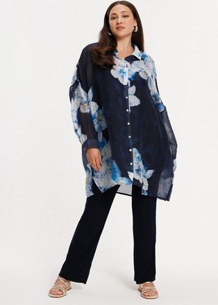 Yoek Blusentop Damen Bluse mit Druck