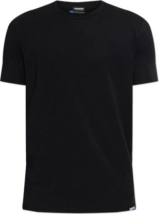 Dsquared2 Homme, Tops, Noir, Taille: L T-shirt Underwear &agrave; encolure ronde