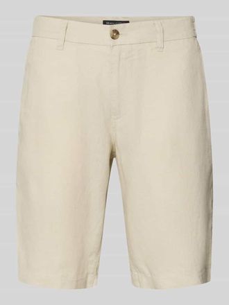 Marc O'Polo Regular Fit Shorts aus reinem Leinen Modell RESO JOGGER