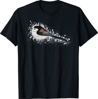 jz.birds Schwanzmeise Vogel Singvogel Vogelfreund Biologe Gartenvogel T-Shirt