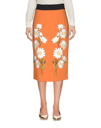Dolce & Gabbana HOSEN & R&Ouml;CKE - Midi-R&ouml;cke auf YOOX.COM