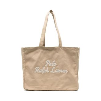 Polo Ralph Lauren East West Tote Large - - Bags - Herren - Braun - ONE SIZE