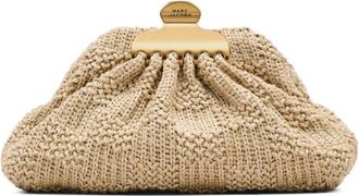 Marc Jacobs Femme, Sacs, Beige, Taille: ONE Size The Summer Woven Glam Small Clutch
