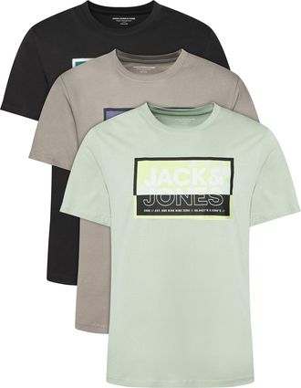 Jack & Jones Jack & Jones T-Shirt-Set Logan 12284754 Bunt Regular Fit