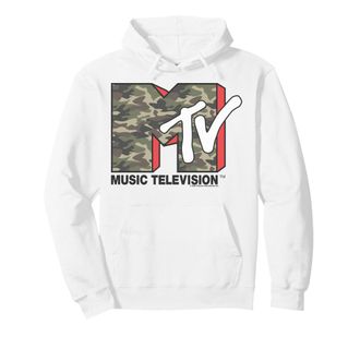 Giesswein Camouflage Print Logo Pullover Hoodie