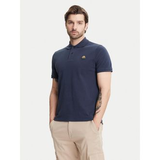 Moose Knuckles Poloshirt Everett M34MT712G Dunkelblau Regular Fit