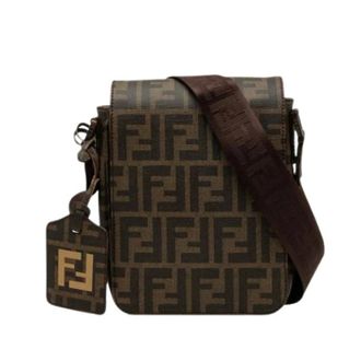 Fendi Sac bandouli&egrave;re vintage doccasion - Femme - Pre-owned - Brun - Taille: ONE Size