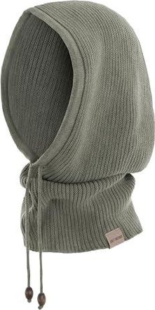 Knit Factory Evy &Eacute;charpe &agrave; capuche - Urban Green - One Size