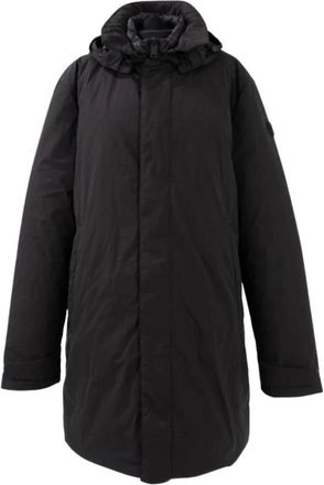 Sergio Moretti Homme, Manteaux, Noir, Taille: M Parka Jacket