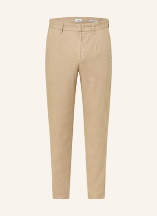 Paul Paul Chino Regular Fit Mit Leinen beige