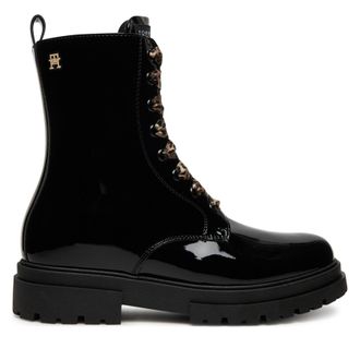 Tommy Hilfiger Schn&uuml;rschuhe Tommy Hilfiger T4A5-34026-0775 D Schwarz