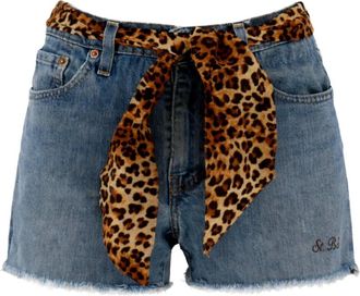 MC2 Saint Barth Femme, Shorts, Bleu, Taille: 36/38 FR Arizona Deni Short