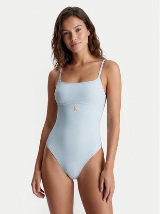 Calvin Klein Swimwear Badeanzug LV00Q61217 Hellblau