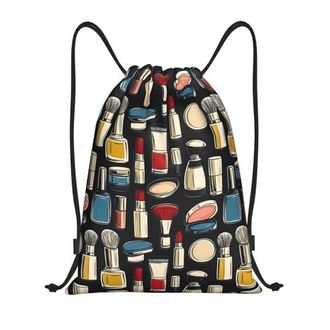 Generic Cosm&eacute;tiques Imprim&eacute; Color&eacute; Femme Homme Sac &Agrave; Cordon Grand Sacs De Sport L&eacute;ger Sac &Agrave; Dos &Agrave; Cordon Pour Plage Natation Piscine Yoga