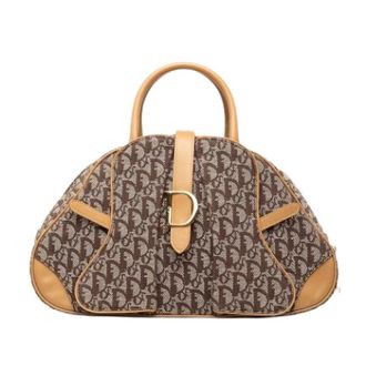 Dior Pre-owned Canvas Handbag - - Pre-owned - Damen - Braun - ONE SIZE